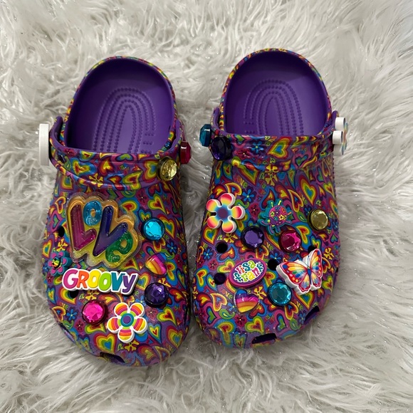 CROCS | Shoes | New Rare Limited Edition Lisa Frank X Crocs M5w7 | Poshmark